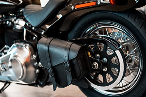 Dowco Willie & Max Black Jack Swingarm Bag - Black Buckle ...