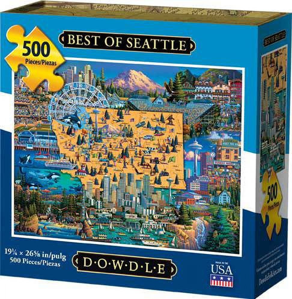 Dowdle Jigsaw Puzzle - Best of Seattle - 500 Piece - Walmart.com