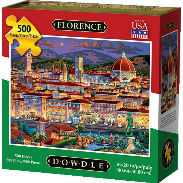Dowdle Jigsaw Puzzle - Florence - 500 Piece - Walmart.com