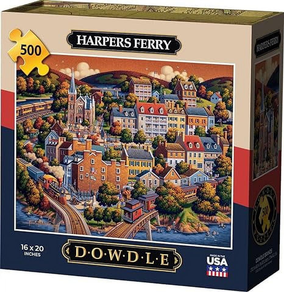 Dowdle Jigsaw Puzzle - Harper's Ferry - 500 Piece - Walmart.com