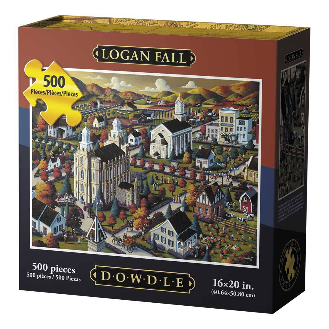 Dowdle Jigsaw Puzzle - Logan Fall - 500 Piece - Eric Dowdle - Walmart.com