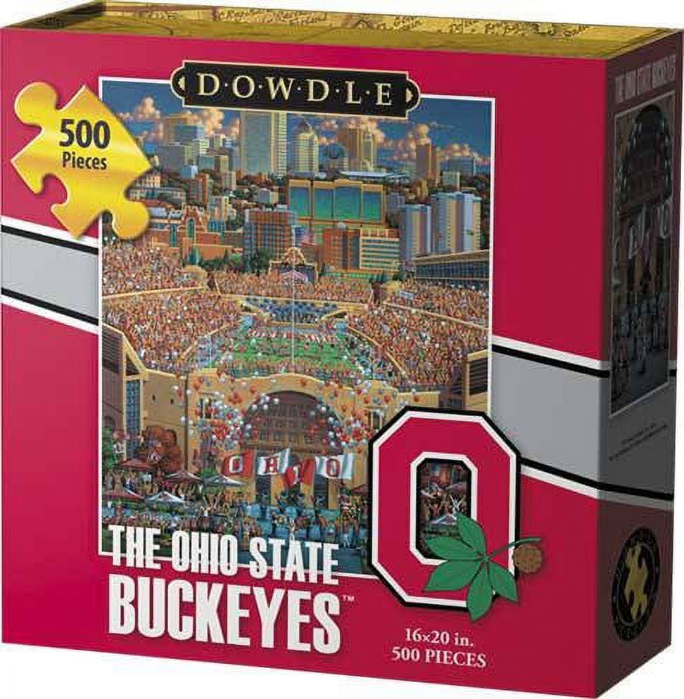 Dowdle Jigsaw Puzzle - Ohio State Buckeyes - 500 Piece - Walmart.com