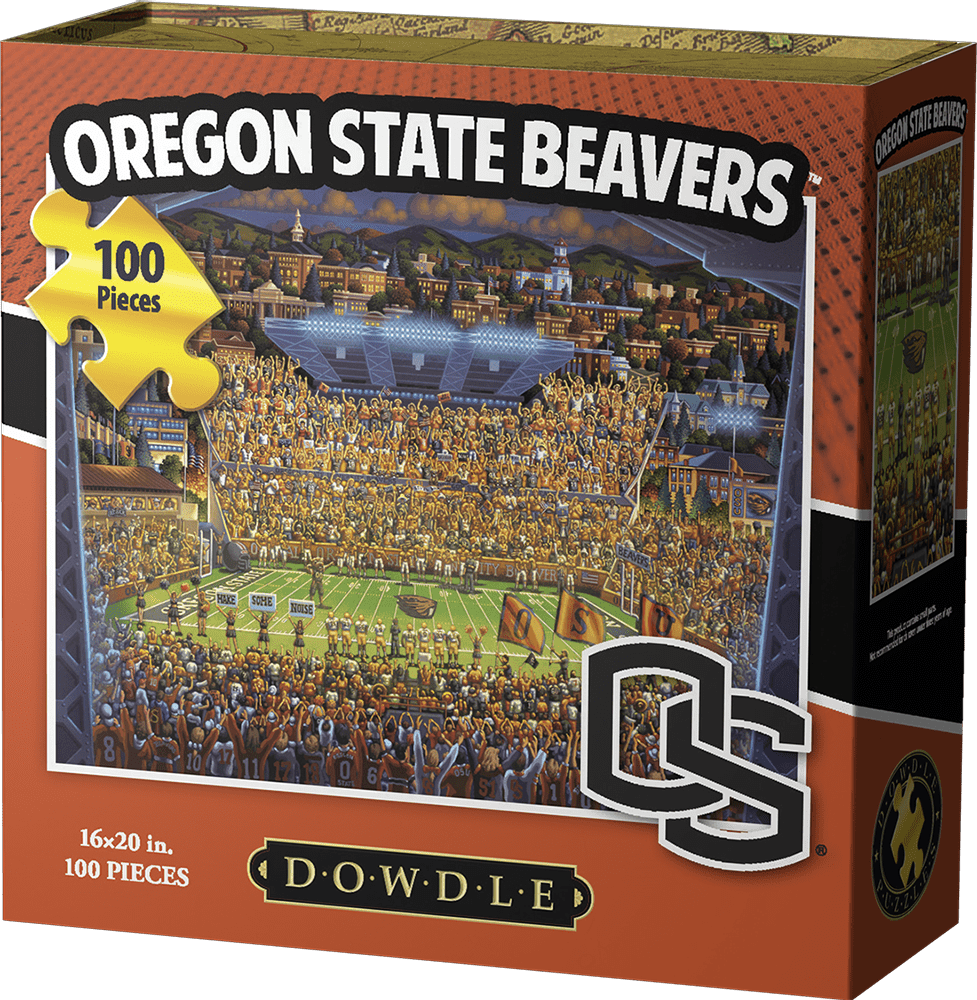 Dowdle Jigsaw Puzzle - Oregon State Beavers - 100 Piece - Walmart.com