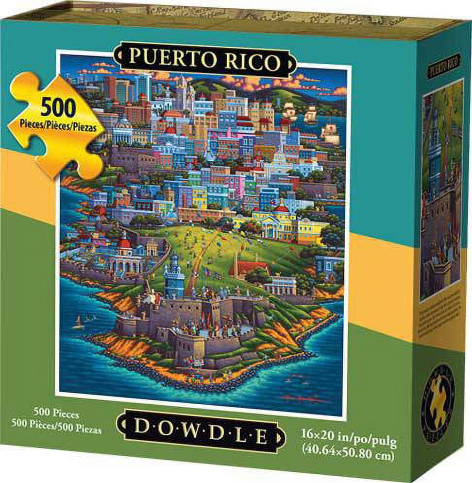 Dowdle Jigsaw Puzzle - Puerto Rico - 500 Piece - Walmart.com