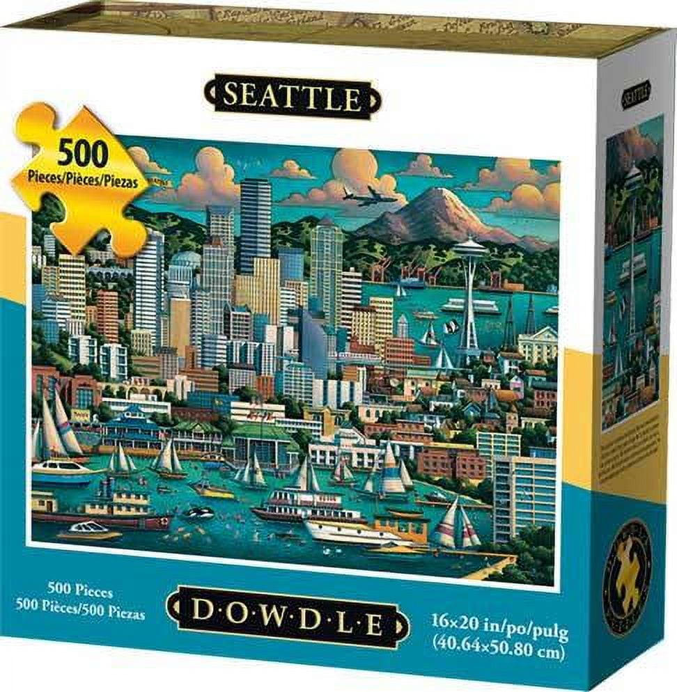 Dowdle Jigsaw Puzzle - Seattle - 500 Piece - Walmart.com