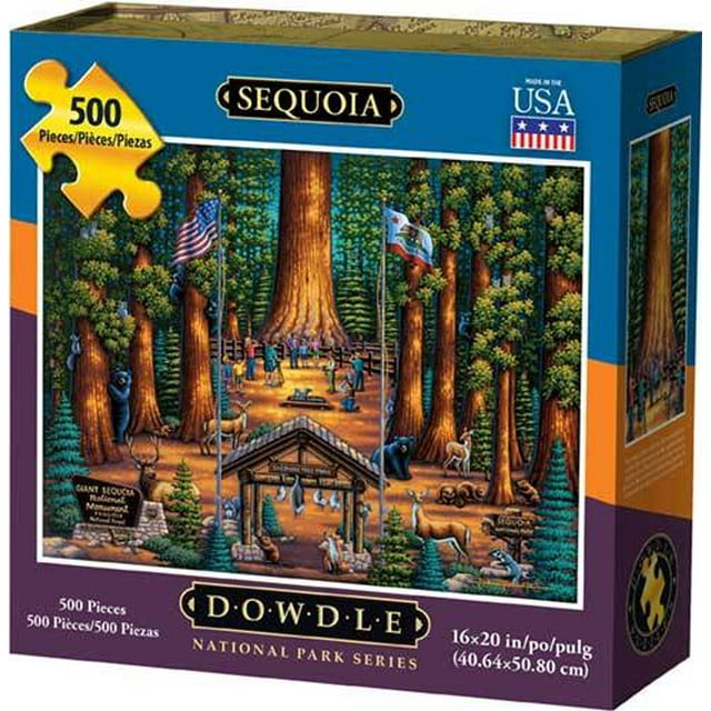 Dowdle Jigsaw Puzzle - Sequoia National Park - 500 Piece - Walmart.com