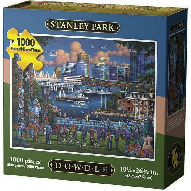 Dowdle Jigsaw Puzzle - Stanley Park - 1000 Piece - Walmart.com
