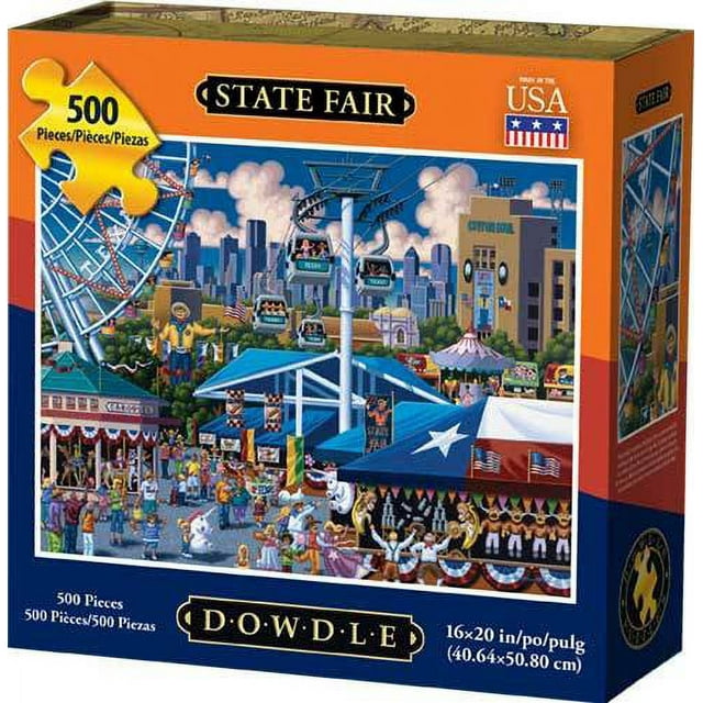 Dowdle Jigsaw Puzzle - State Fair - 500 Piece - Walmart.com