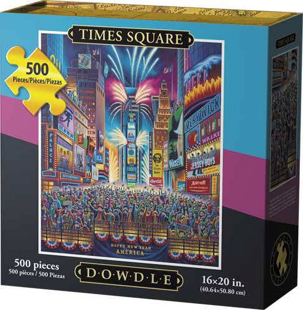 Dowdle Jigsaw Puzzle - Times Square - 1000 Piece - Walmart.com