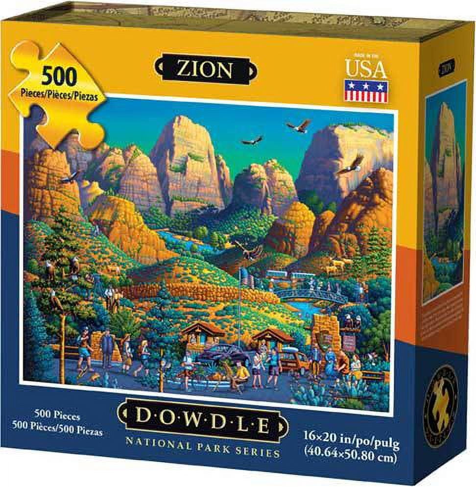 Dowdle Jigsaw Puzzle - Zion National Park - 500 Piece - Walmart.com