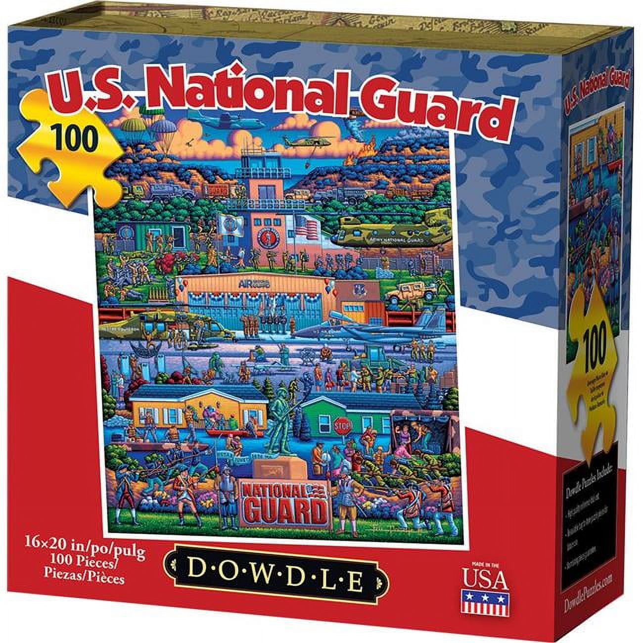 Dowdle . National Guard Puzzle, 100 Piece - Walmart.com