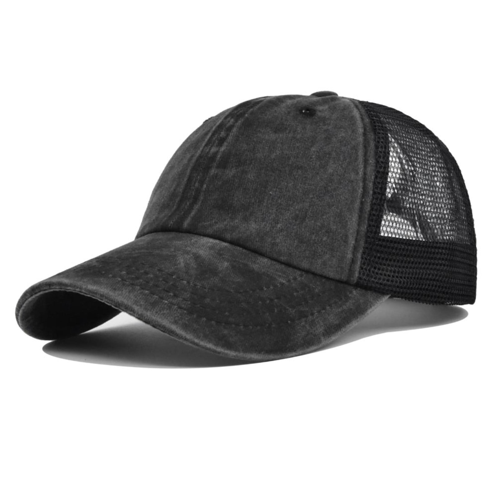 Dowegor Baseball Cap, Mens And Womens Denim Retro Washed And Old ...