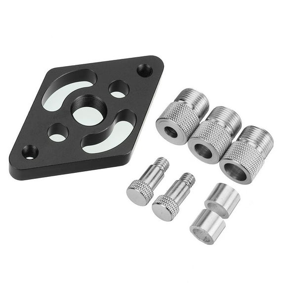 Dowel Jig Self Centering Drill Guide Locator 6/8/10mm Steel Bushing ...