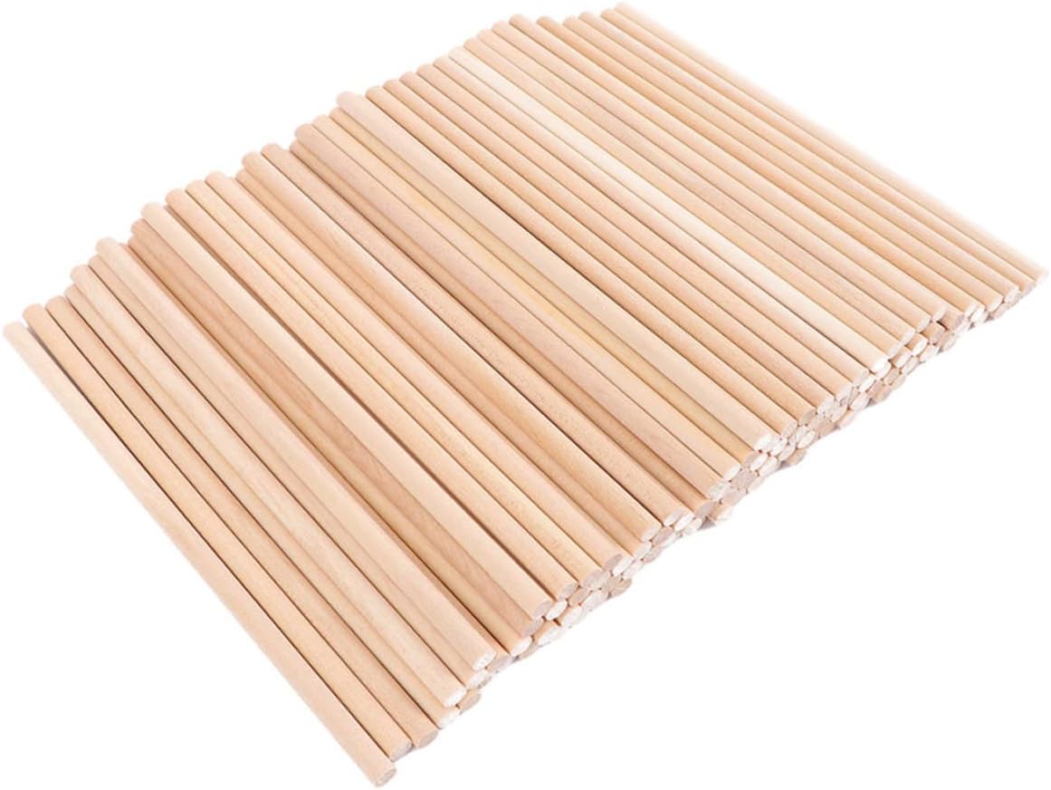 Dowel Rod 150pcs Round Stick Buildings Treat Sticks Playset Accessories ...