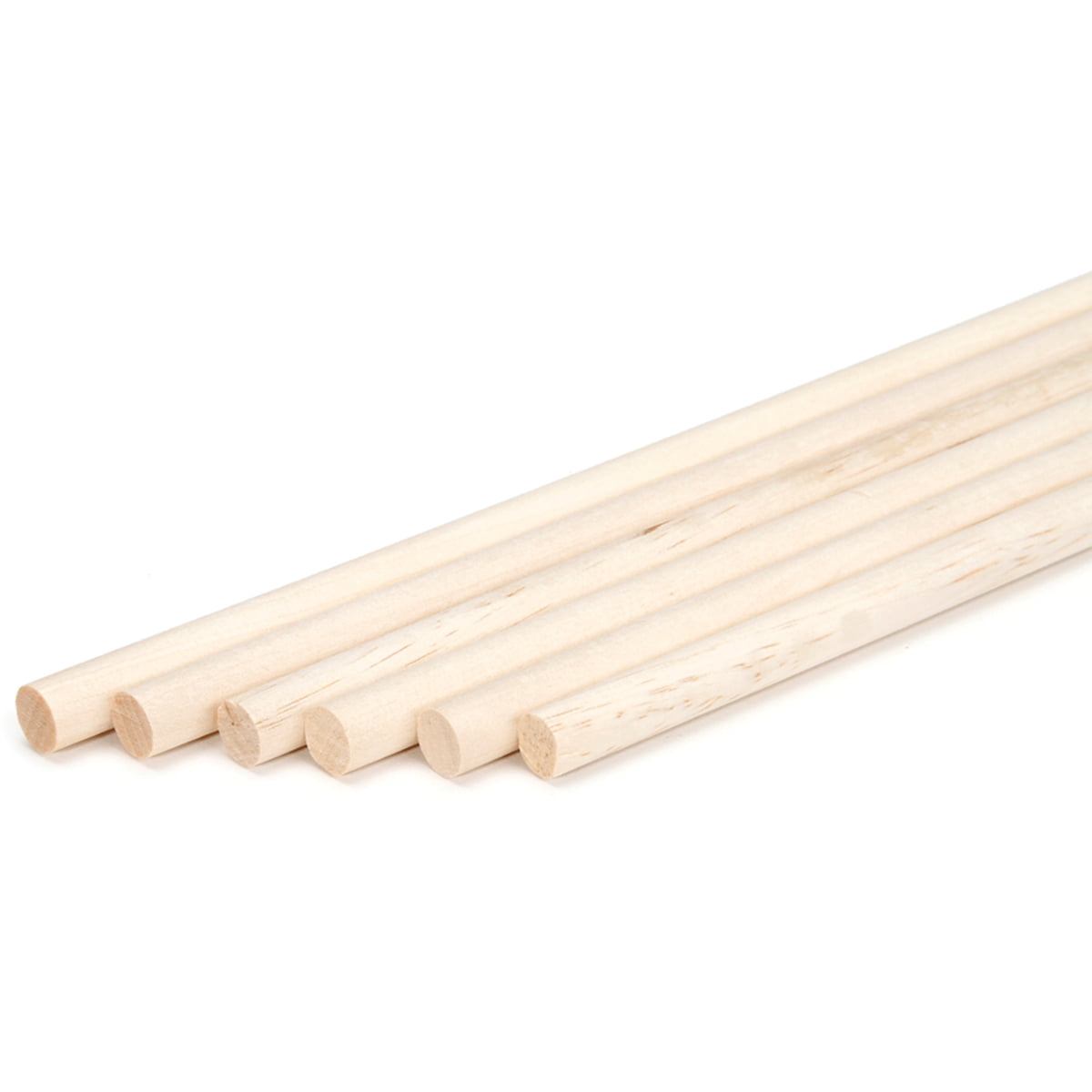 Dowel Rods 12"-.375"X12" 5/Pkg - Walmart.com