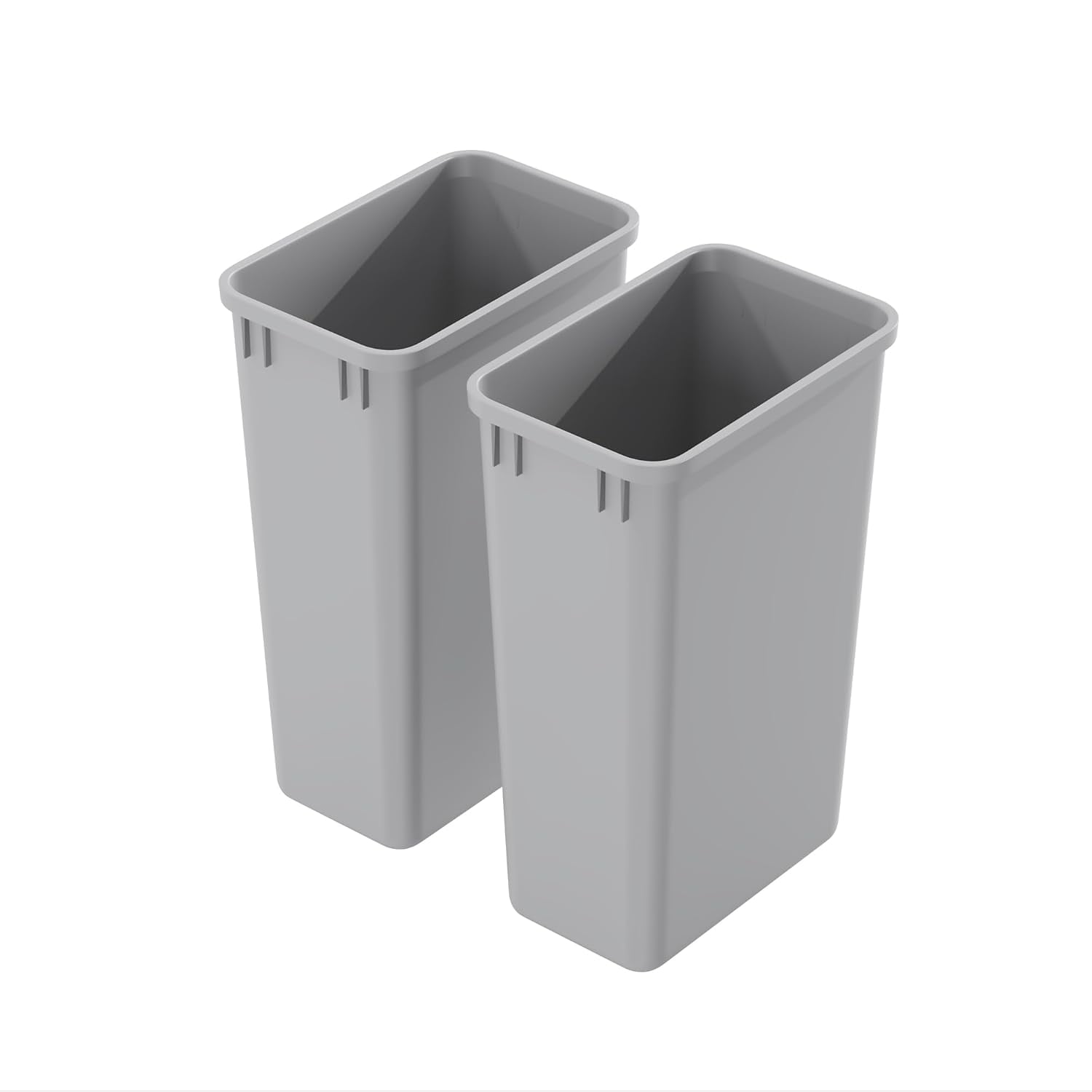 Dowell 50Qt Waste Trash Container, 13Gal, Plastic, Stackable, for ...