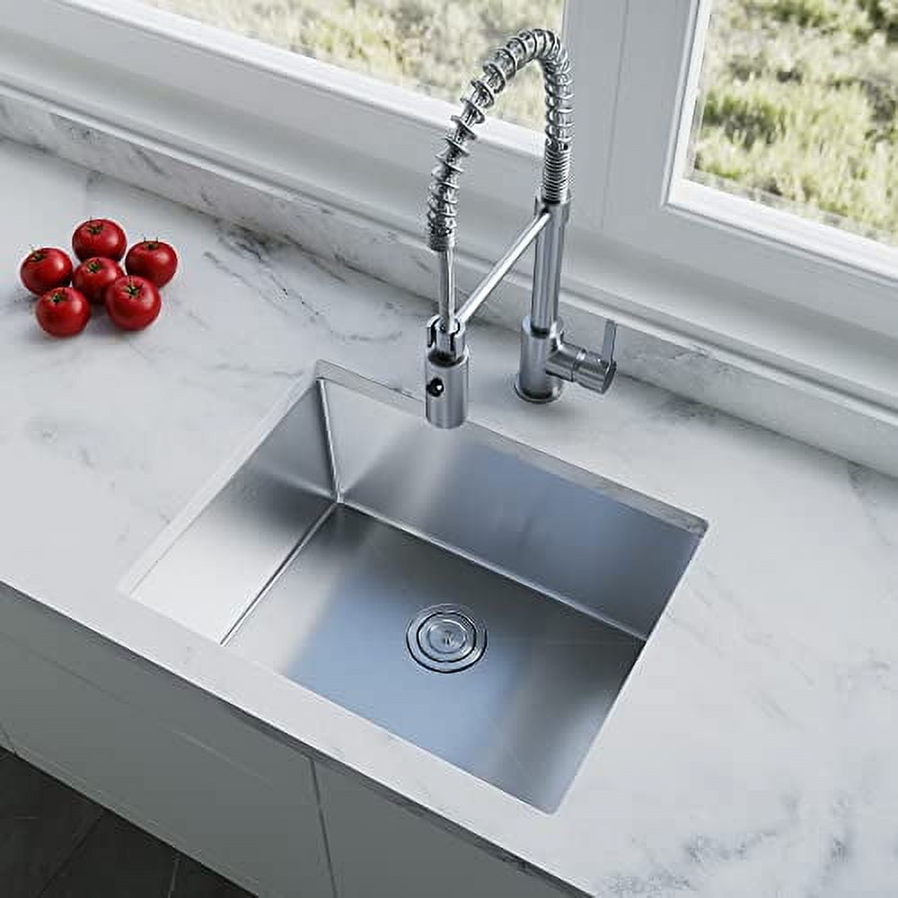 Dowell Undermount Kitchen Sink- 23 Inch Kitchen Sink-Single Bowl ...