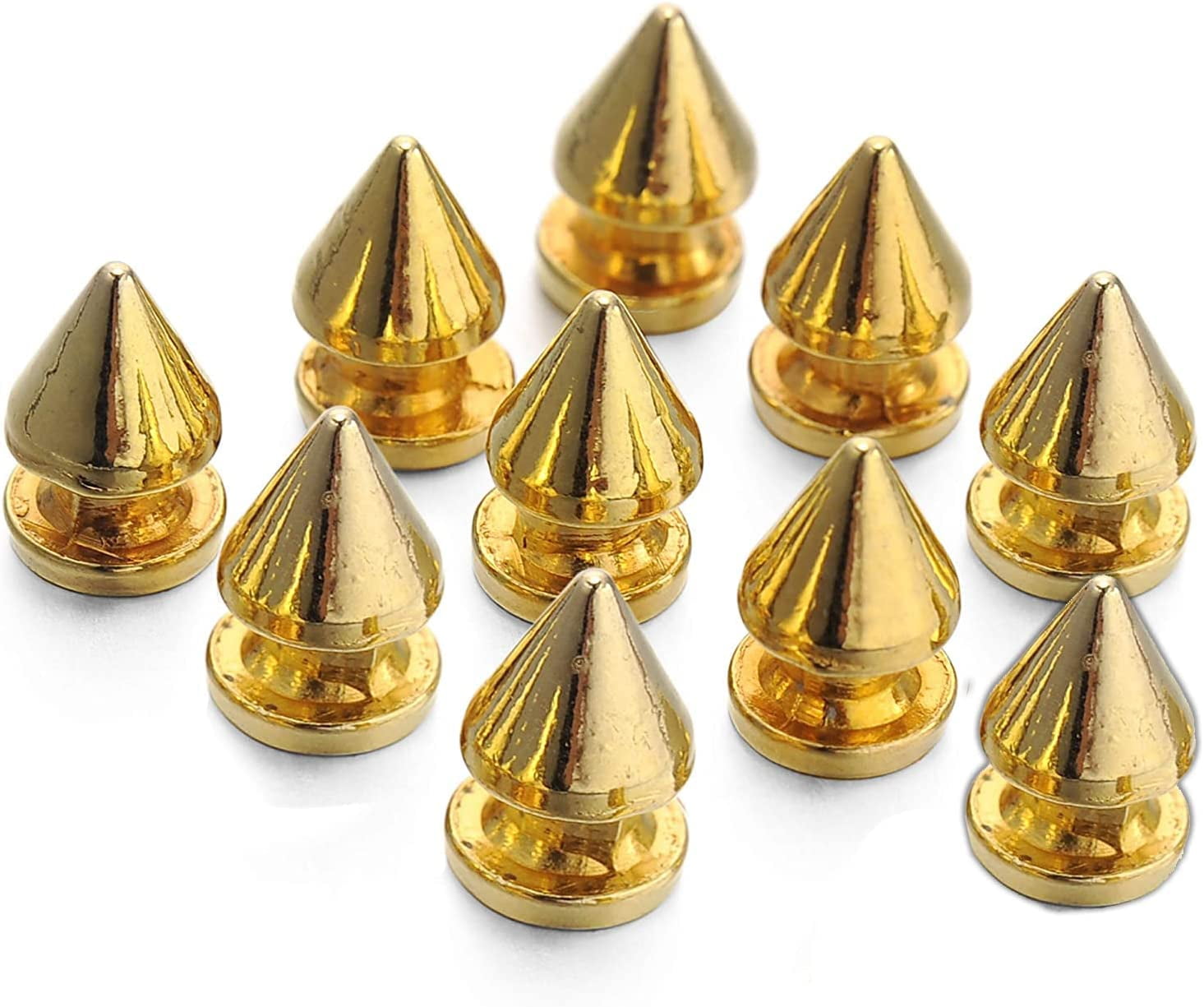 Dowg Club | Replacement spikes for DowgClub leather spiked collar, Gold ...