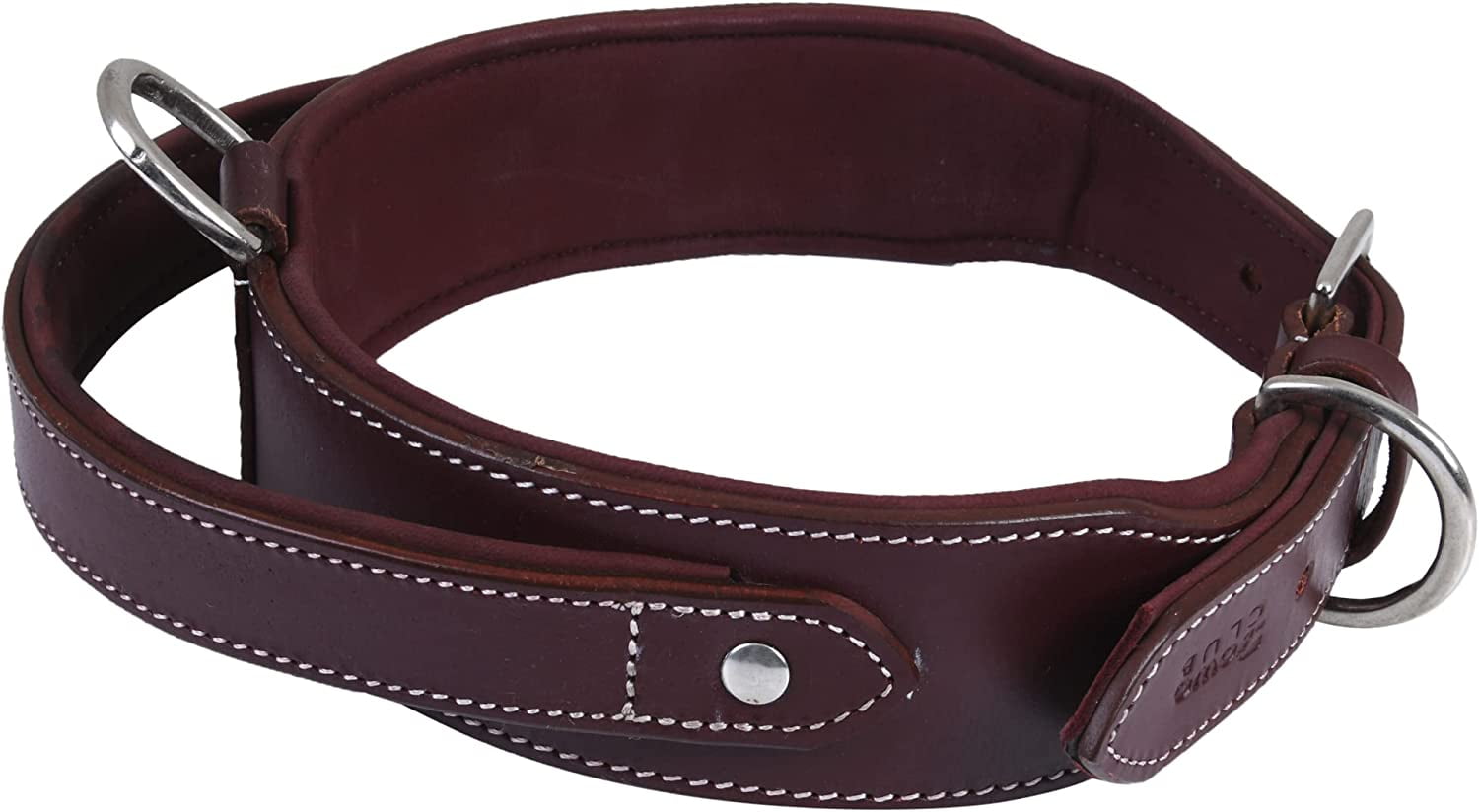 DowgClub | Genuine Leather Heavy Duty Tactical Dog Collar with Handle ...