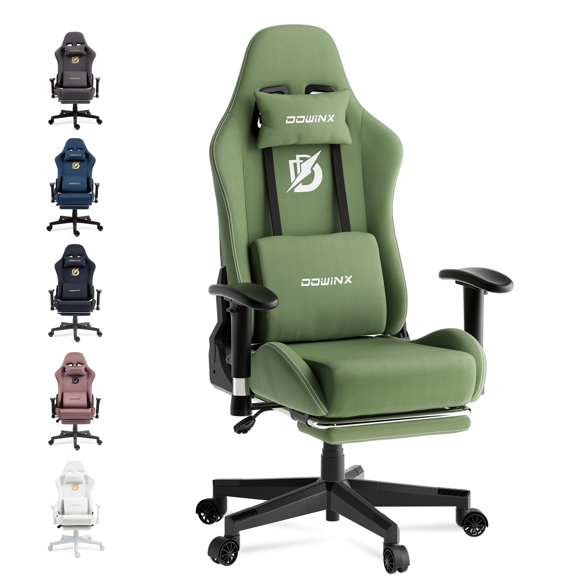 Dowinx Computer Gaming Chair with Pocket Spring Cushion and 4D Armrests for Office,Breathable ...