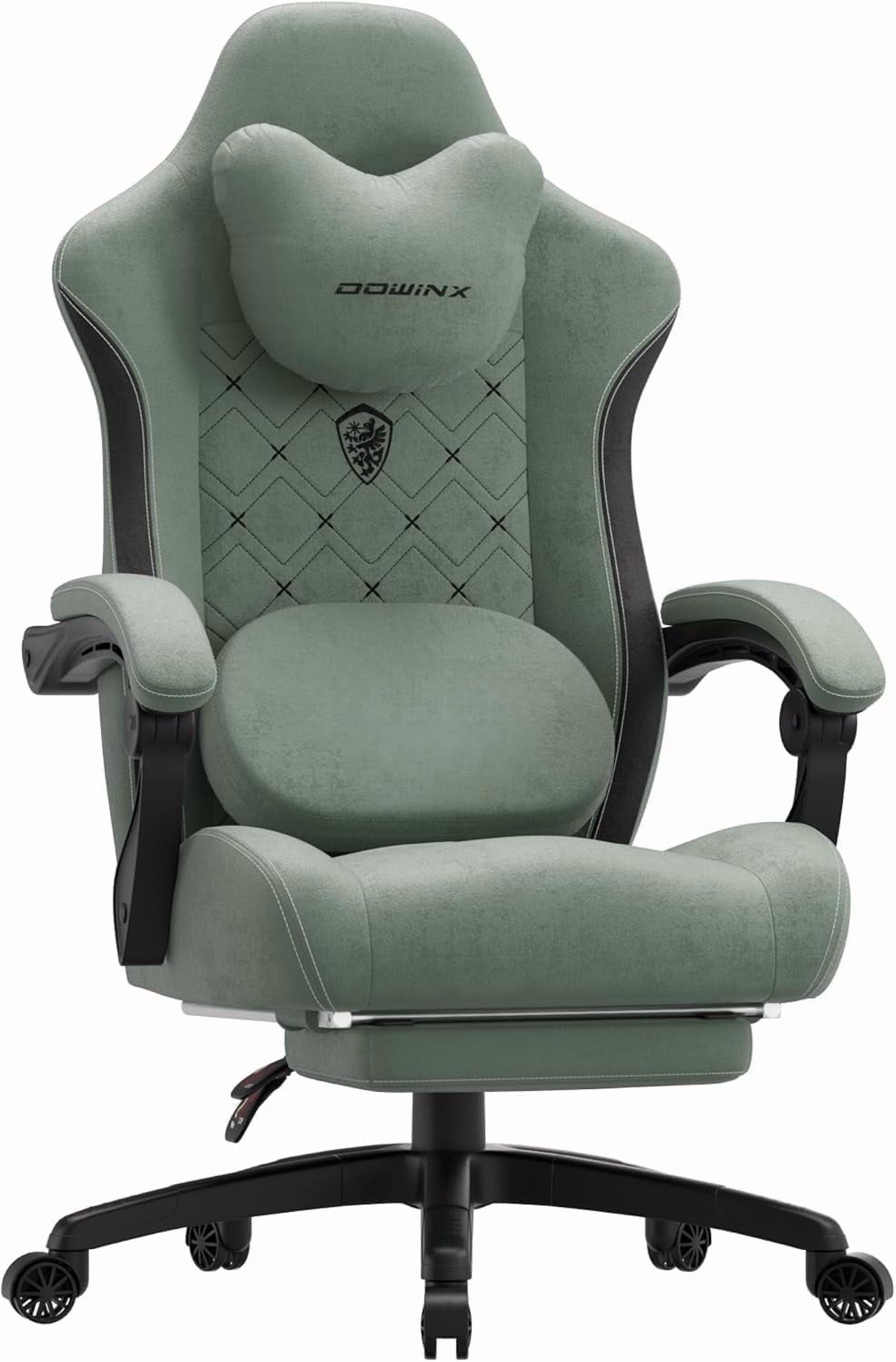 Dowinx Gaming Chair with Heated Massage Lumbar Support,Big and Tall ...