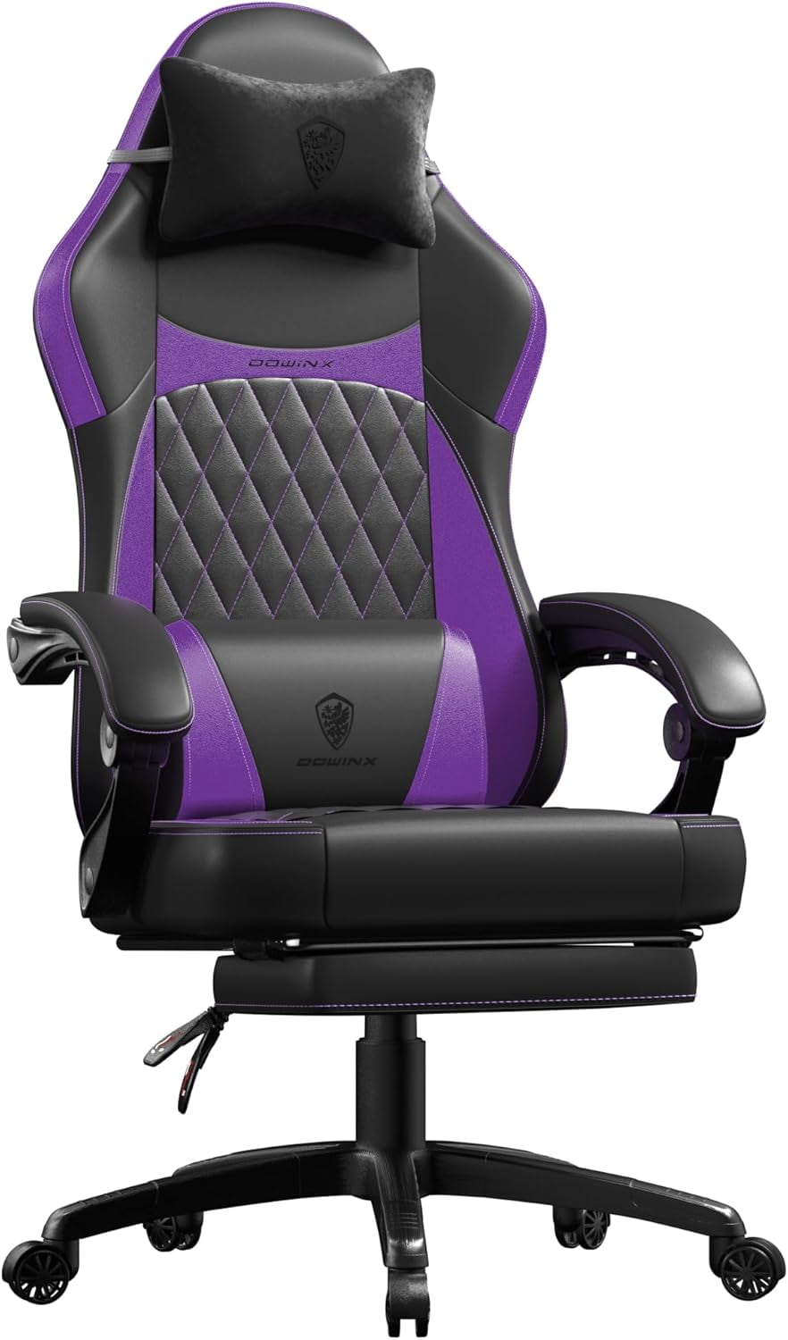Dowinx Gaming Chair with Pocket Spring Cushion, Ergonomic Computer ...