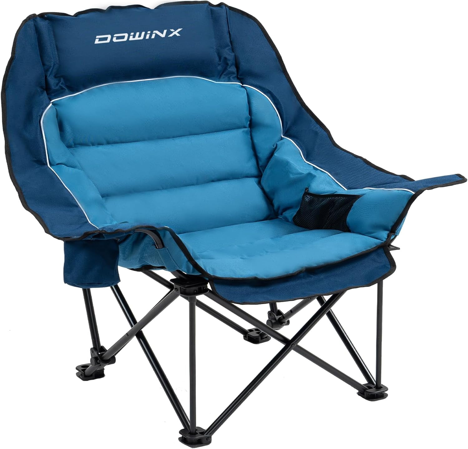 Dowinx Oversized Camping Chair for Adults - Extra Large, Folding Lawn ...