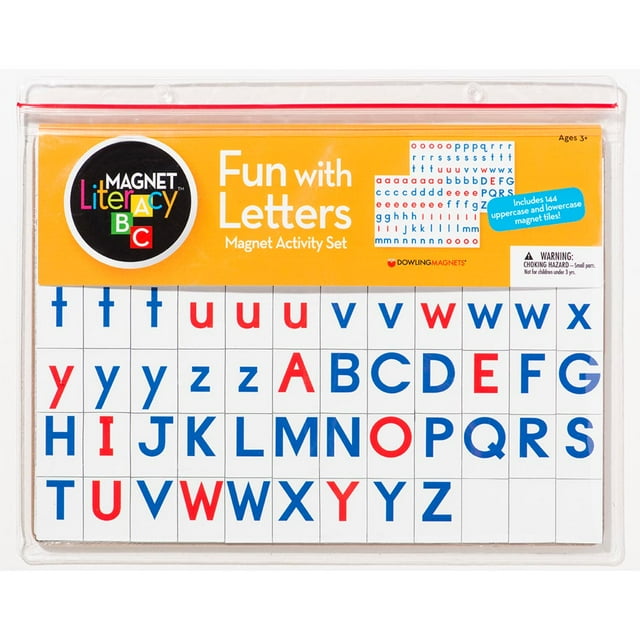 Dowling Magnets Fun with Letters Magnet Activity Set - Walmart Business ...