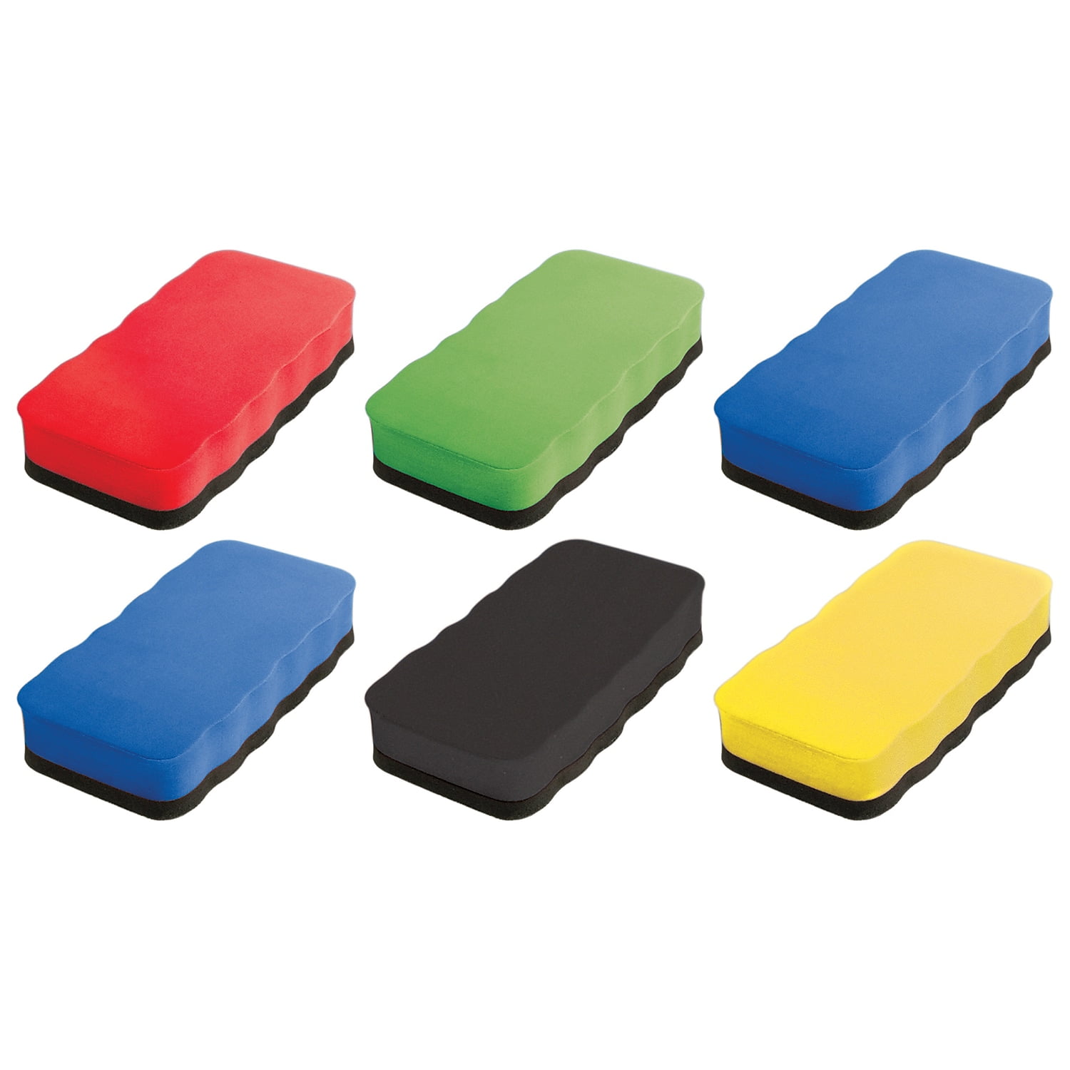 Dowling Magnets Magnets Magnetic Whiteboard Eraser Assorted Rectangle ...