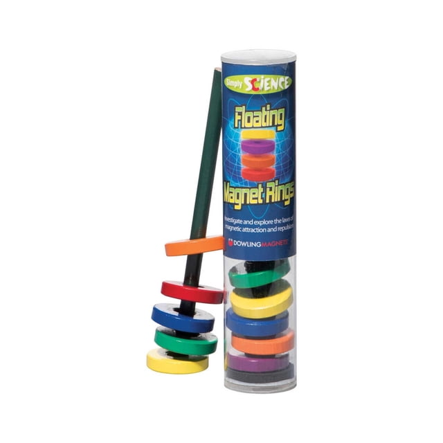 Dowling Magnets Simply Science Floating Magnet Rings - Walmart.com