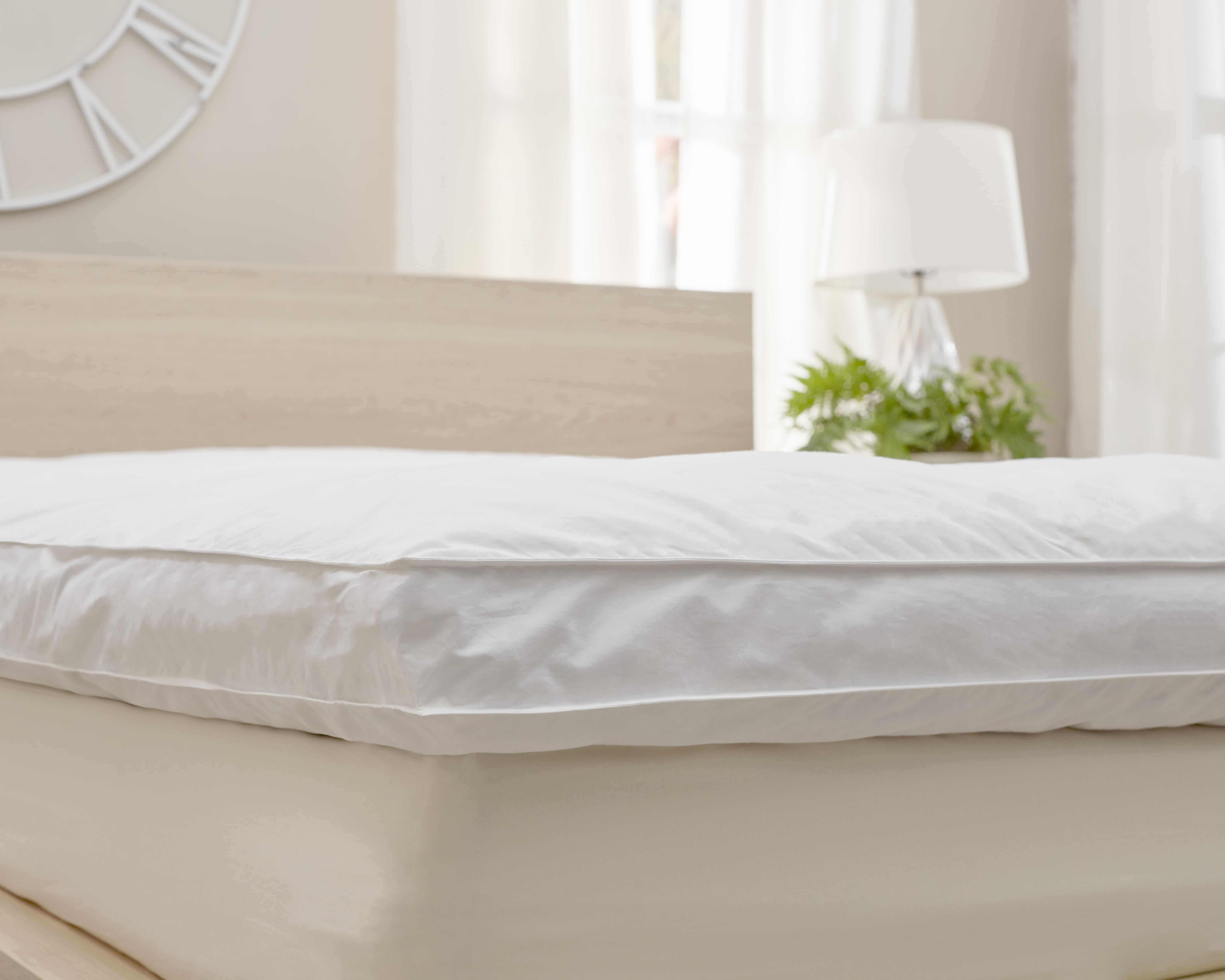 Down Alternative Fiberbed - Mattress Topper - Baffle Box Construction ...