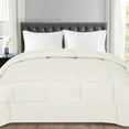 Down Alternative Polyester Box Stitch Microfiber Comforter - Walmart.com