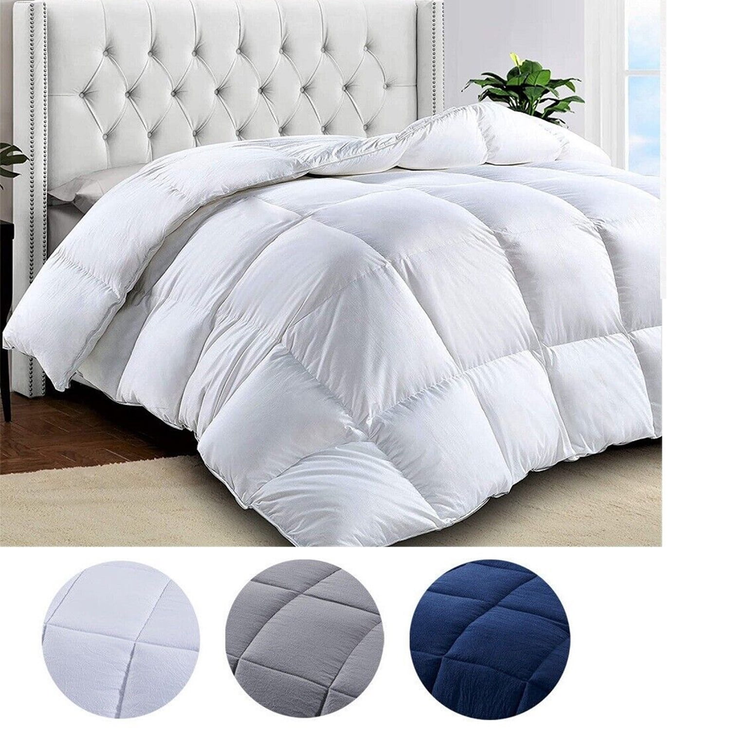 Down Alternative Quilted Duvet Insert with Corner Tabs for All-Season ...
