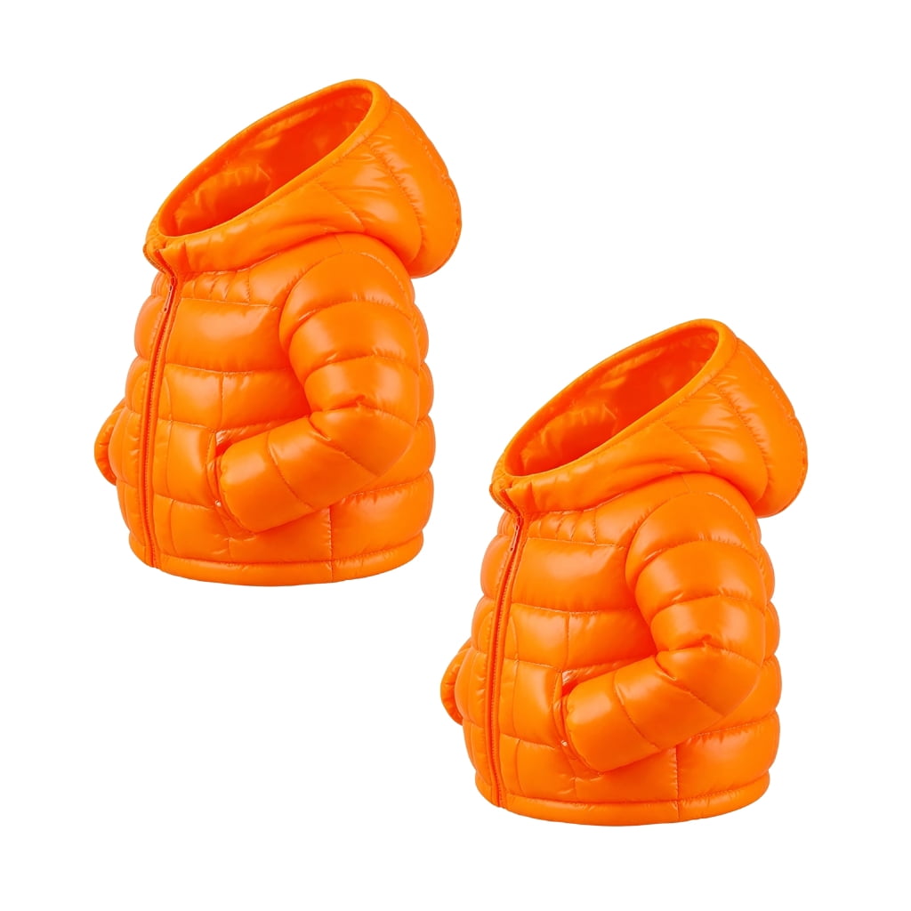 Down Coat Shaped Pen Holder Wall Mount Adhesive Pen Cup For Desk ...