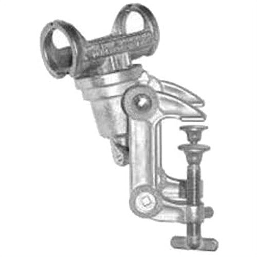 Downeast S-10 Clamp-on Fishing Rod Holder Two Clamps Silver Downeast S ...