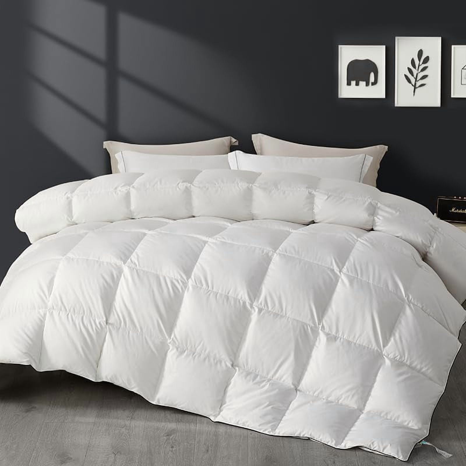 Down Feathers Comforter Size, Season Duvet Insert , Luxury Lightweight ...