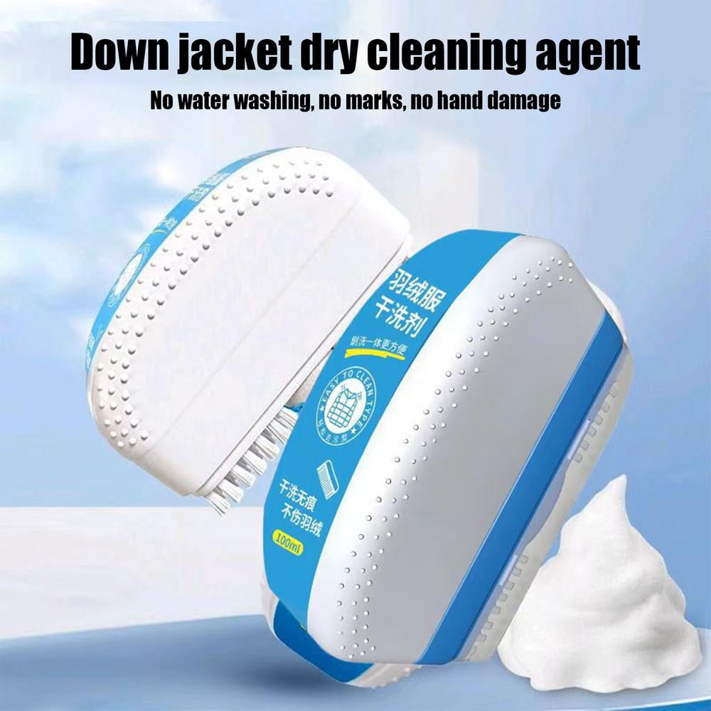 Down Jacket Dry Cleaner 100ml Detergent With Brush For Down Insulated ...
