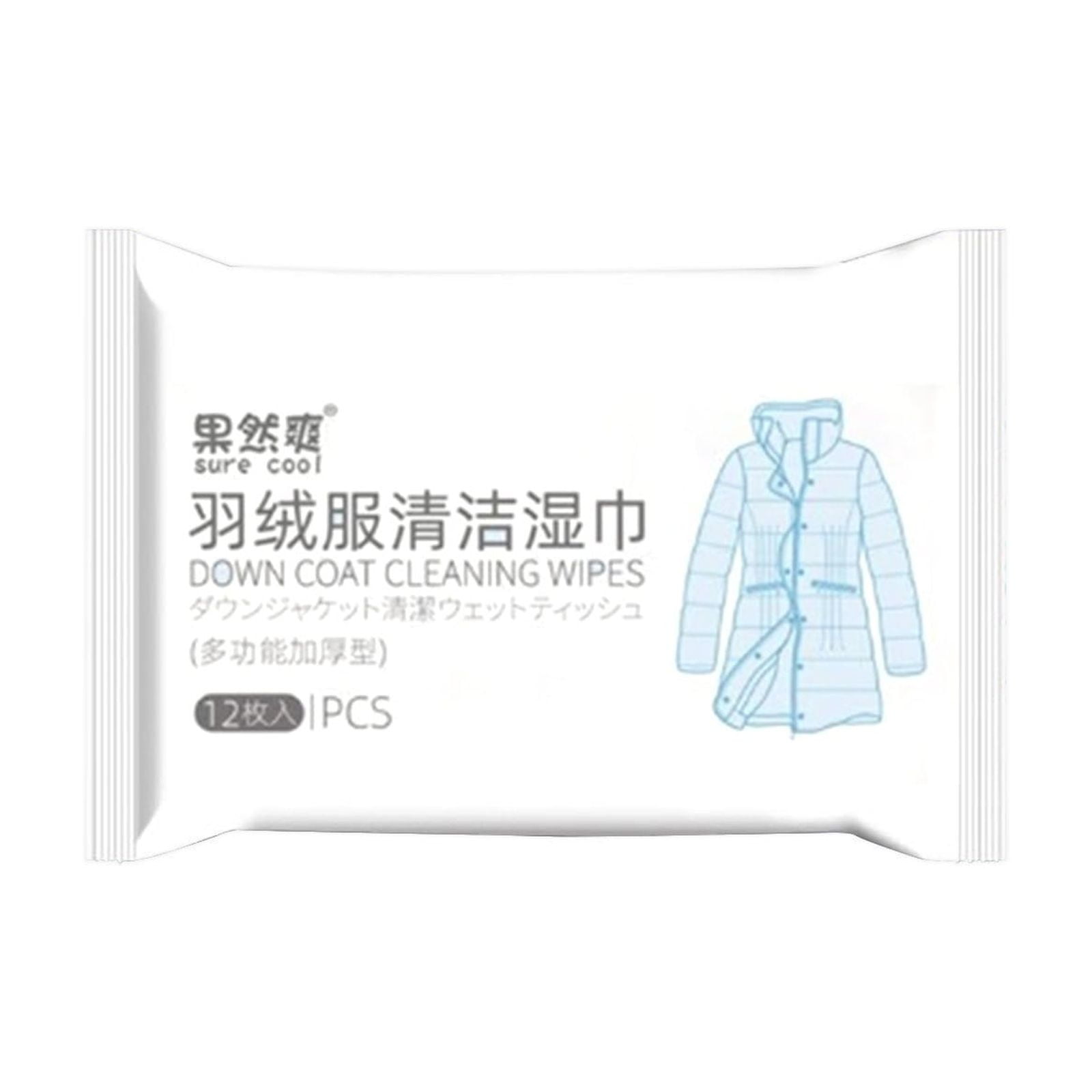 Down Jacket Dry Cleaning Agent Decontamination Laundry Cleaning Wipes ...