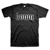 Down Logo M, L, XL, 2XL Black T-Shirt - Walmart.com