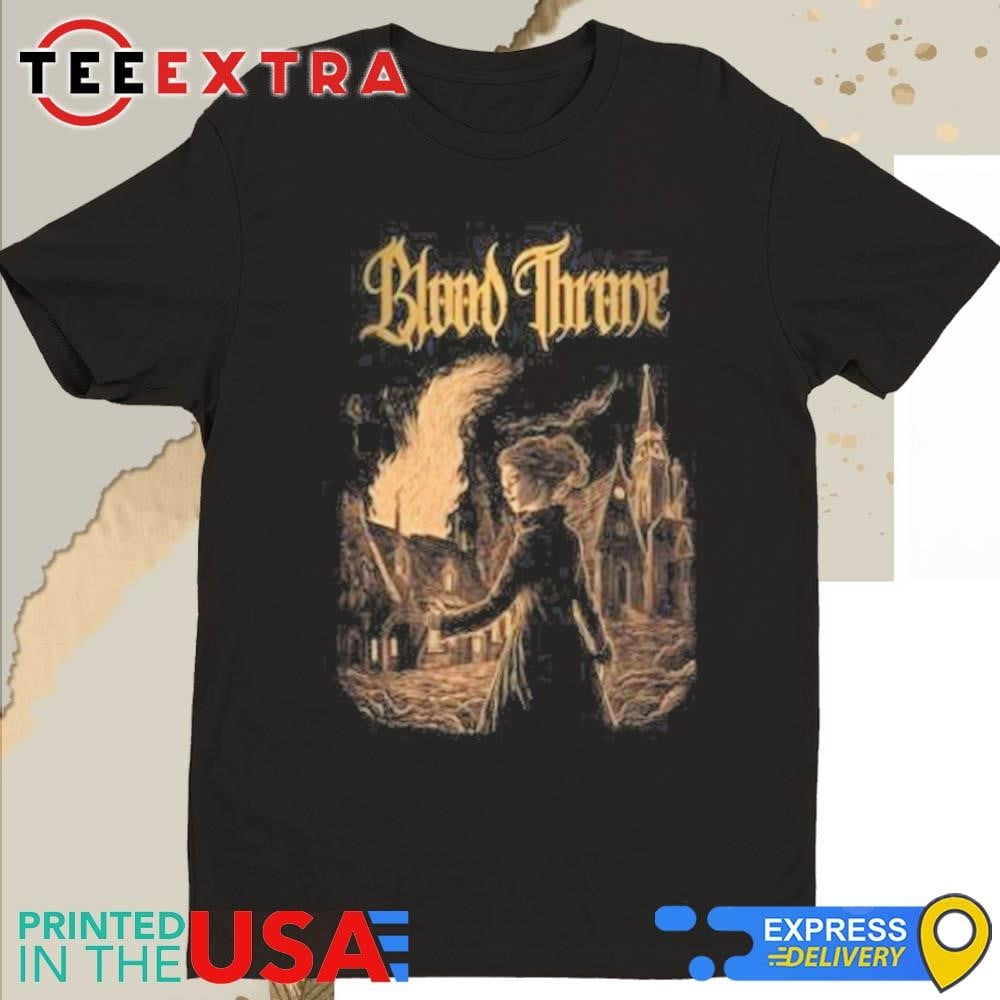 Down Right Merch Blood Throne Arsonist Witch Shirt - Walmart.com