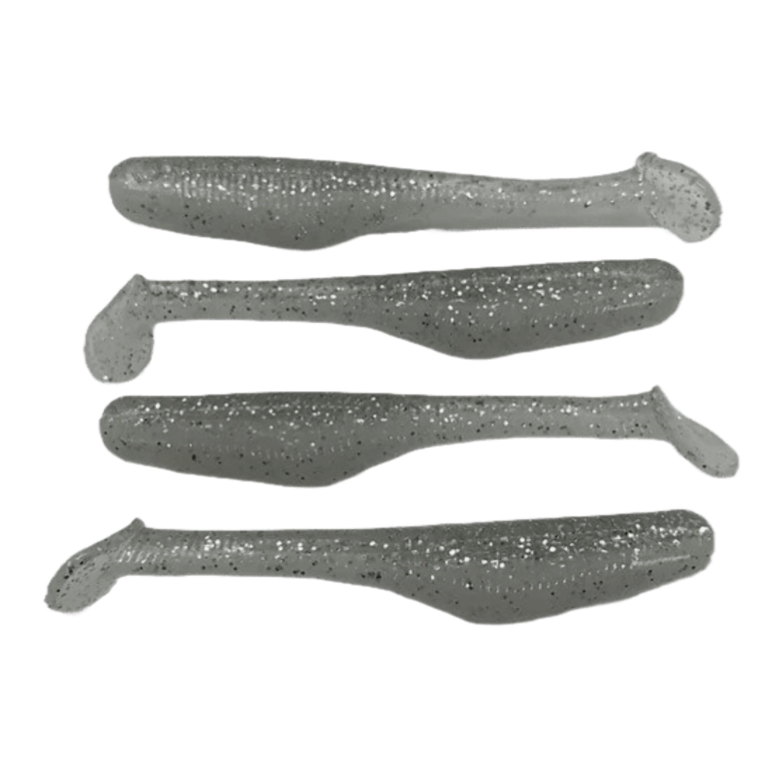 Down South Lures Burner Shad 3-1/2" Paddle Tail Fishing Swimbait 7-Pack ...