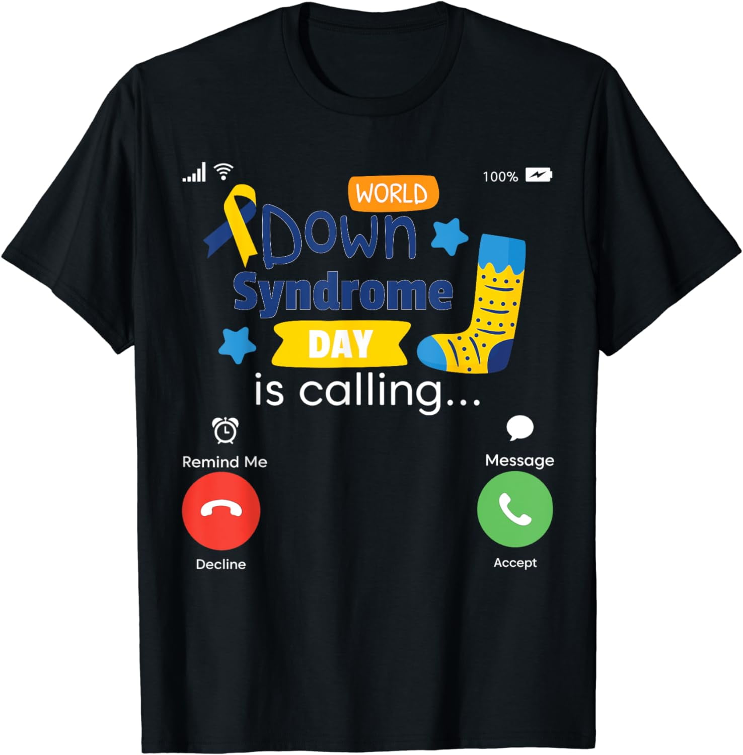Down Syndrome Awareness Adult Health Women T-Shirt - Walmart.com