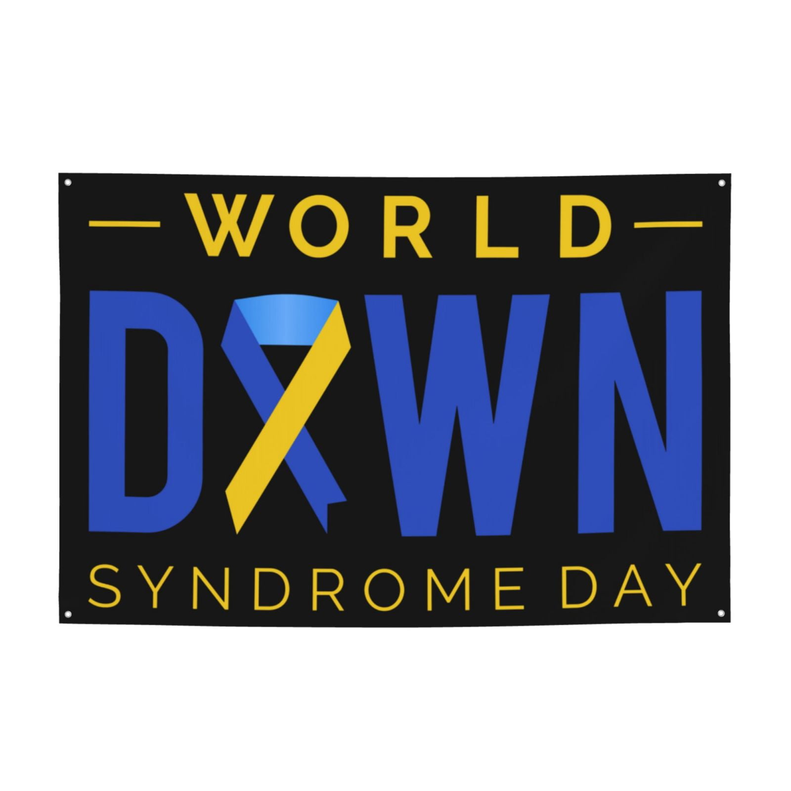 Down Syndrome Awareness Day Banner Backdrop Porch Sign 47 x 71 Inches ...