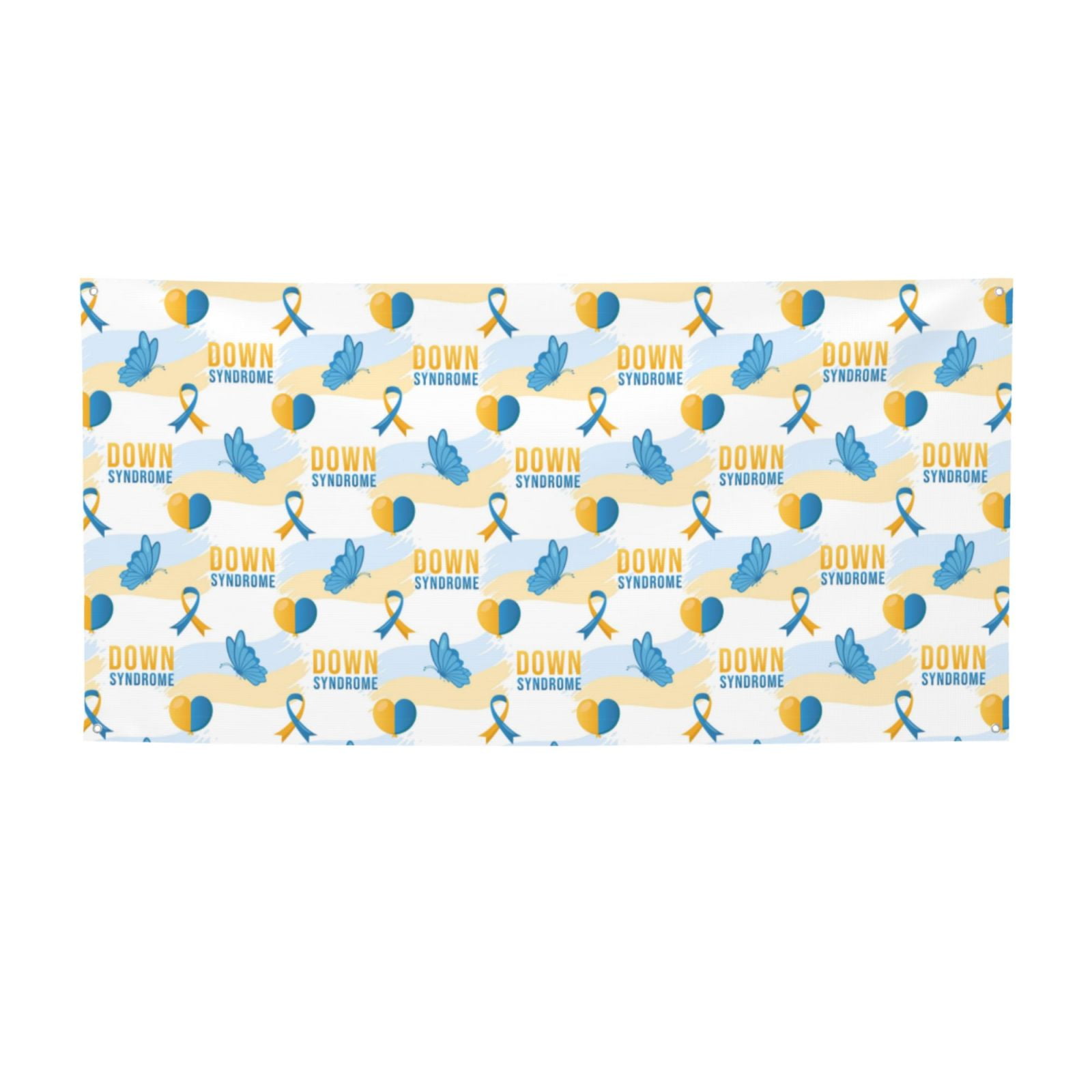 Down Syndrome Awareness Day Banner Backdrop Porch Sign Small Holiday ...