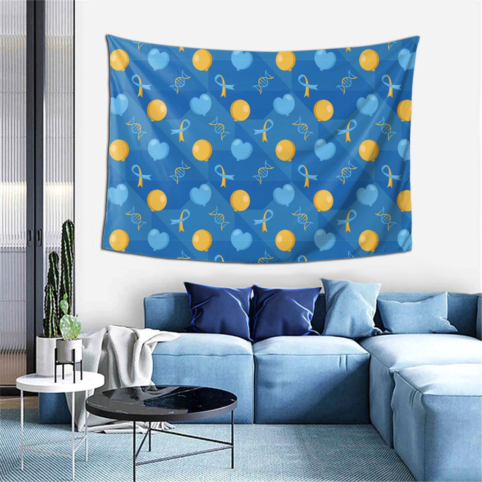 Down Syndrome Awareness Day Tapestry for Bedroom Aesthetic Wall Hanging ...