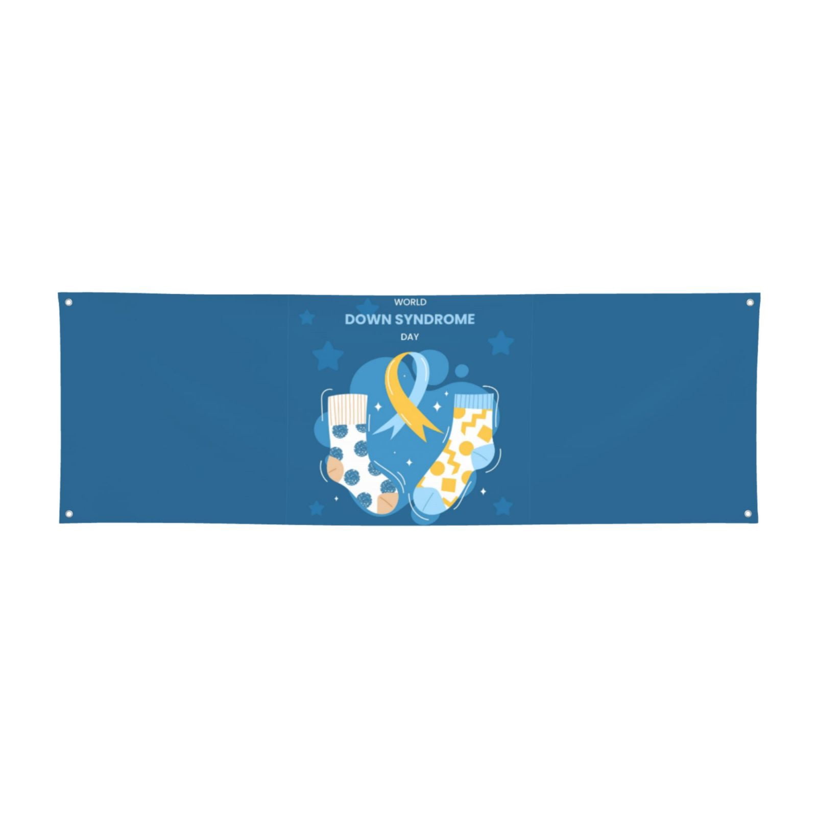 Down Syndrome Awareness DayBanner Holiday 24x71in Suitable For Various ...