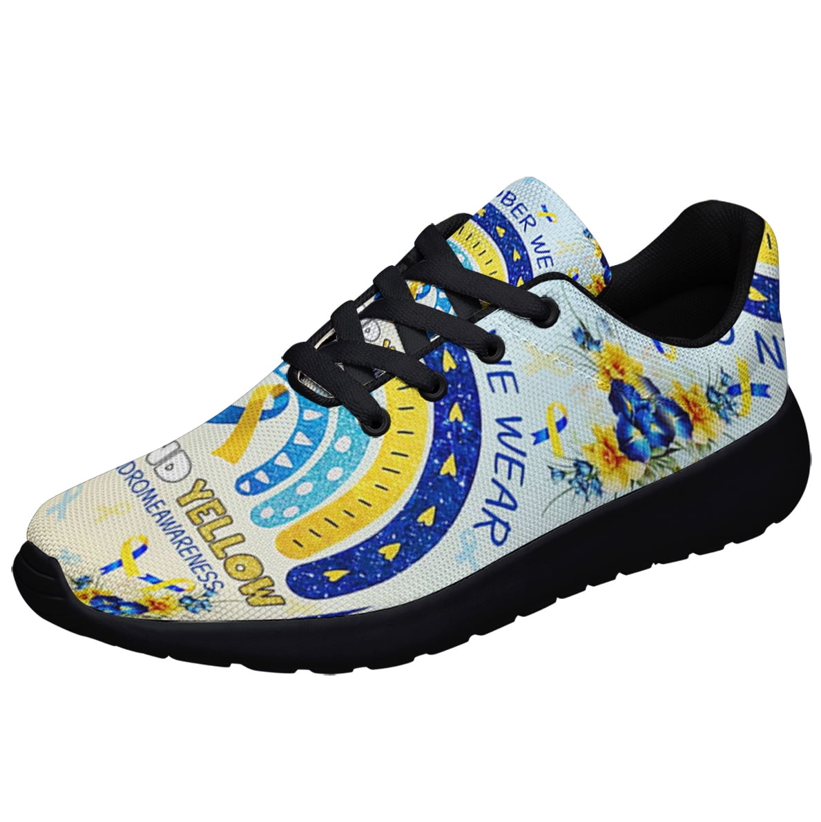 Down Syndrome Awareness In October We Wear Blue Shoes Sneakers for ...