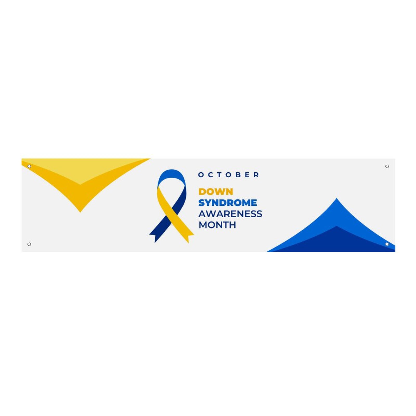 Down Syndrome Awareness Month Banners Flag Hanging Backdrop Sign Wall ...