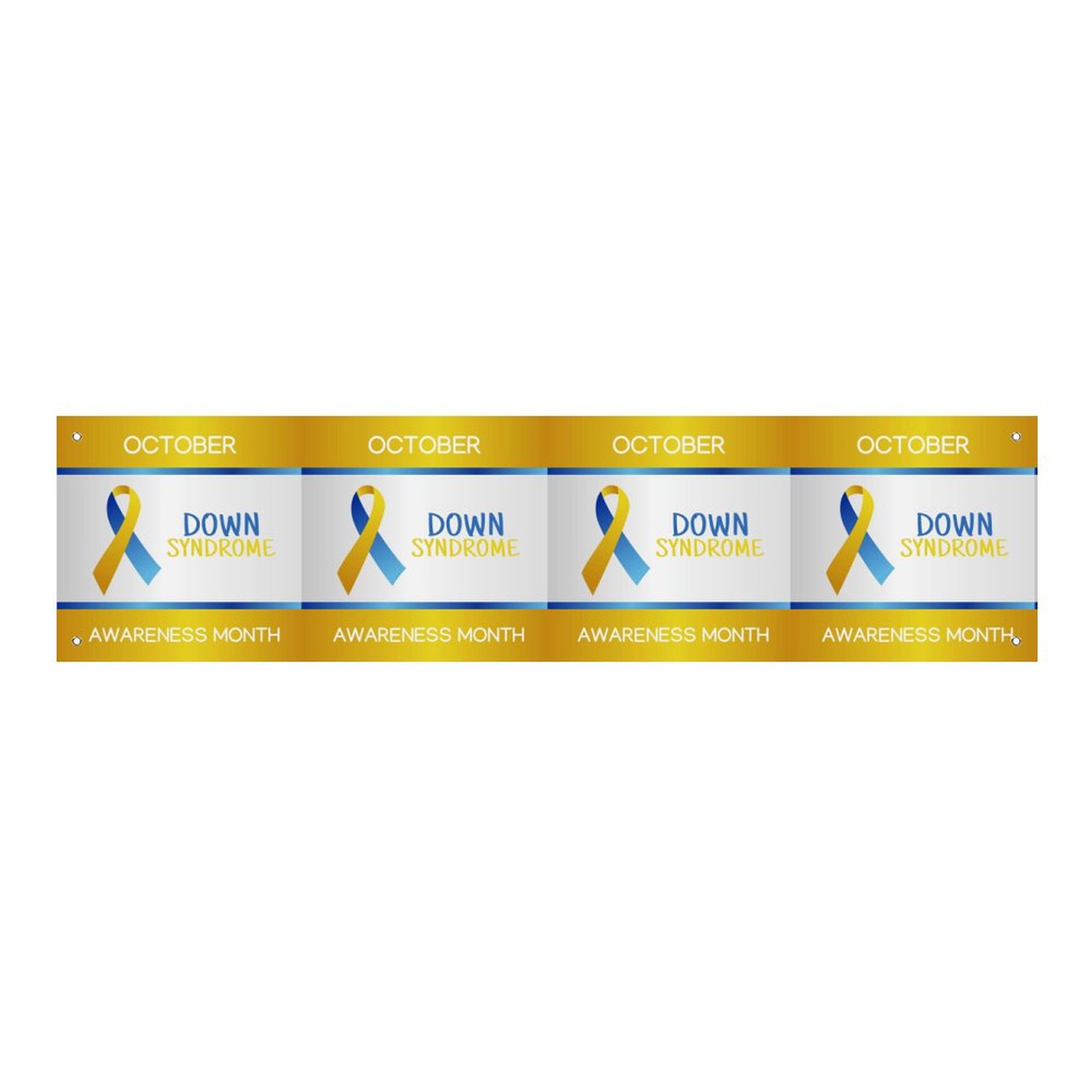 Down Syndrome Awareness Month Banners Flag Hanging Backdrop Sign Wall ...