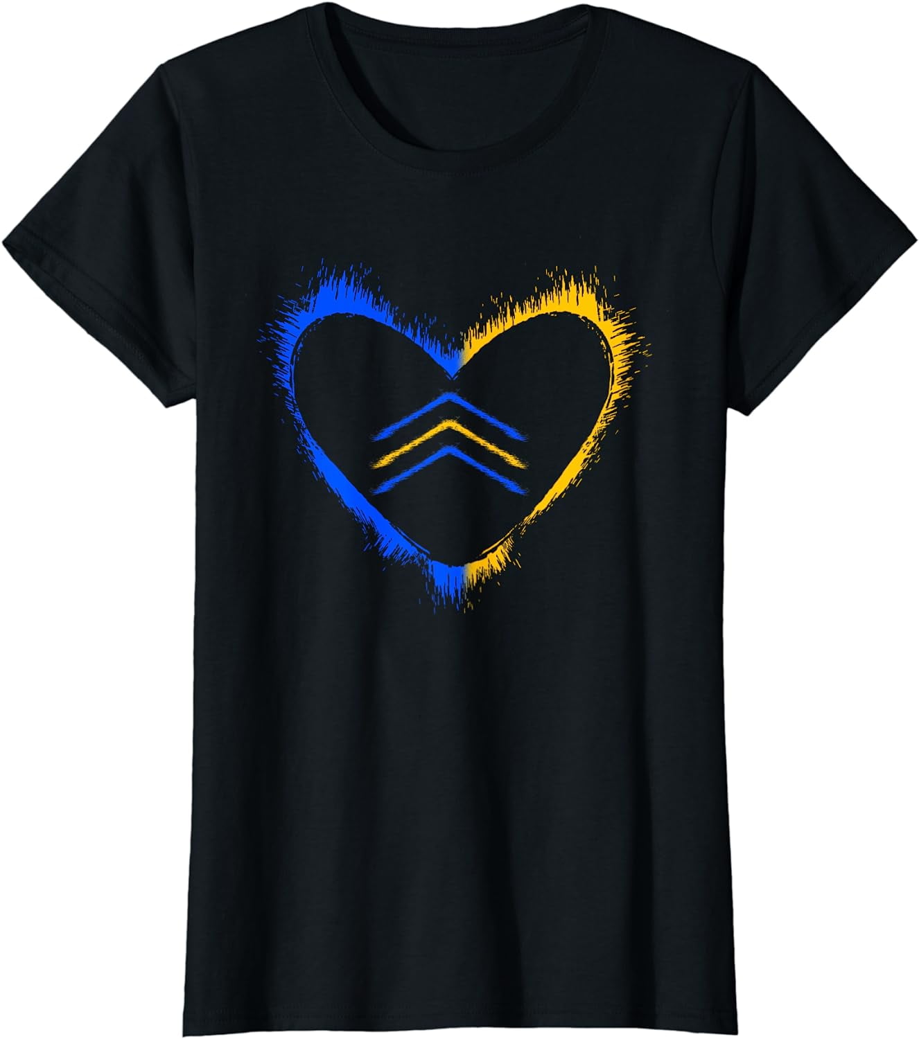 Down Syndrome Heart Trisonomy 21 Extra Chromosome T-Shirt - Walmart.com